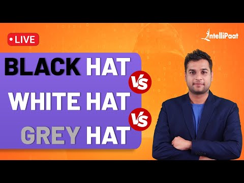 White Hat vs Black Hat vs Grey Hat | Difference Between Black Hat White Hat Grey Hat | Intellipaat