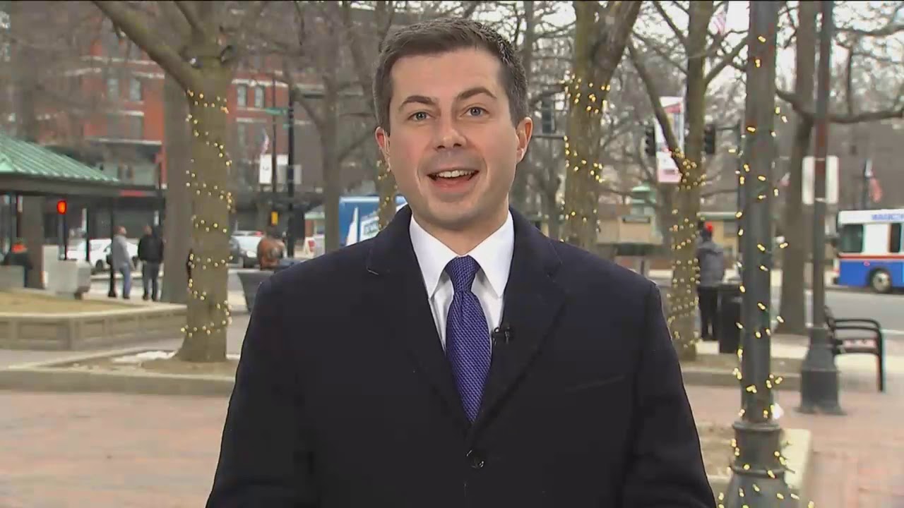 Pete Buttigieg leads in initial results from Iowa Caucus