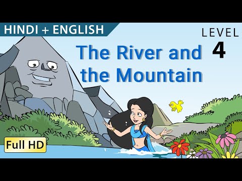 नदी और पहाड़ : Bilingual - Learn Hindi with English subtitles - Story for Children "BookBox.Com"