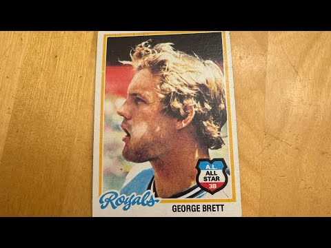 The 1978 Topps baseball complete set. What do you think of this set? I love it! Please subscribe!