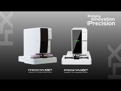 Mispa HX 8 Series - Top Class 6 Part Hematology Analyzer