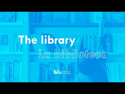 La biblioteca - Vocabulario en inglés