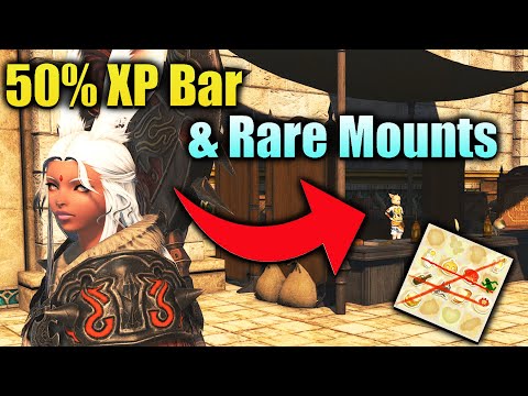 Best tool for leveling and getting rare mounts! FFXIV Wondrous tails Guide