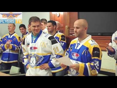 Fife Flyers new jersey launch 2013/14