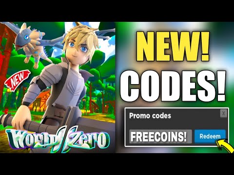 *Limited* ALL WORKING CODES FOR ZERO WORLD - 2023 || ROBLOX WORLD ZERO CODES!
