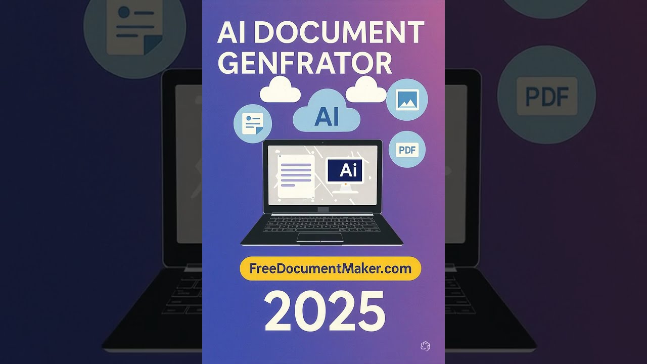 AI Document Generator 2025 – Free, Fast & Smart | FreeDocumentMaker.com #freedocmaker #aitools