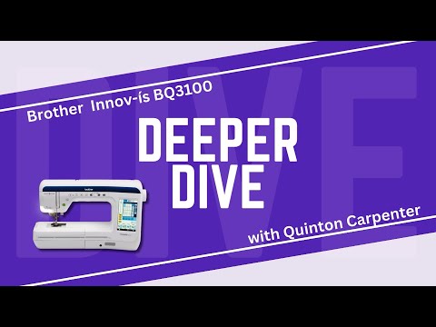 Let's Go Deeper into Brother's Innov-is BQ3100