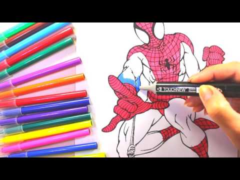 spiderman coloring pages for kids spiderman coloring book for kids