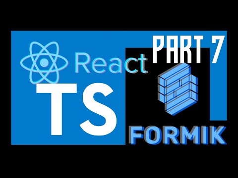 Organize and Separating Formik from the Form HTML [React TypeScript with Formik Integration 7/7]
