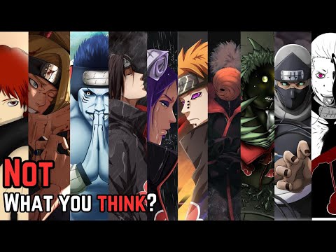 What was each Akatsuki member’s reason for joining?