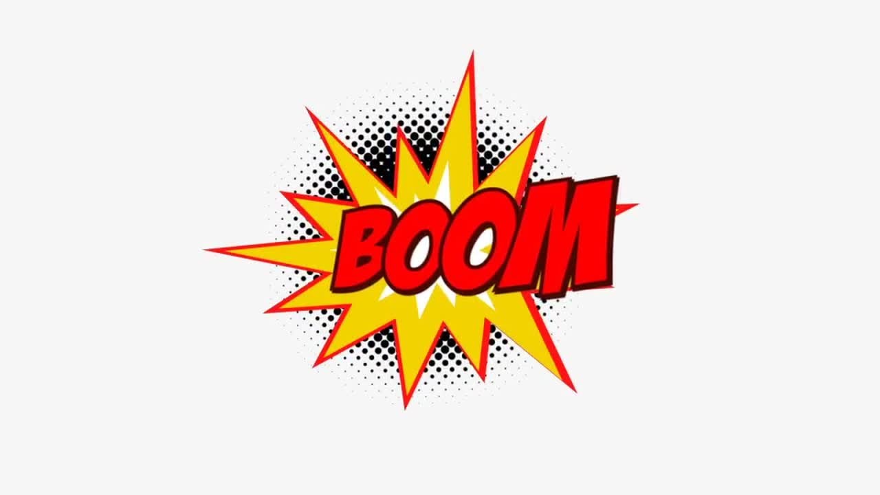 Comic Bubbles After Effects Templates