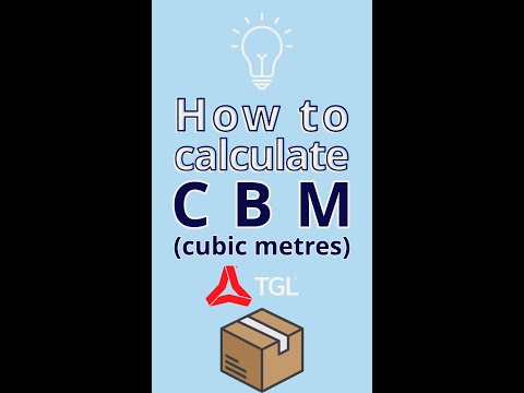 What is CBM? đĻ #logistics #measurement #cargo