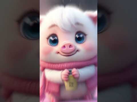 Cute Animated Animal Cartoon #cute #cuteanimals #midjourney
