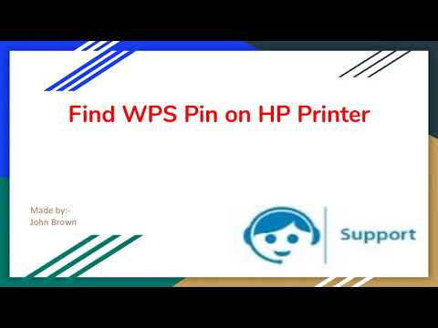 Facing Problem To Find WPS Pin on HP Printer?