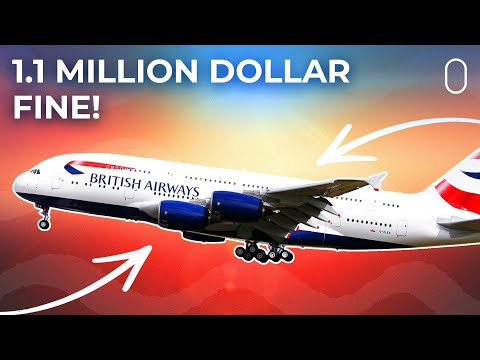 British Airways Fined $1.1 Million By US Department Of Transportation