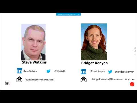 Information security risk management - Webinar BS 7799-3