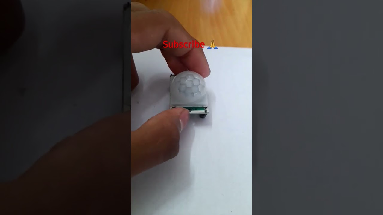 //opening PIR sensor#// motion detector//# by /##usefultech. 2009 🇮🇳 //