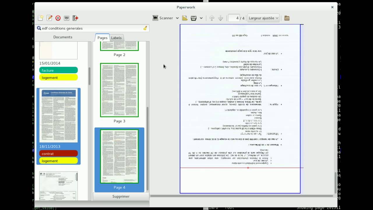 Paperwork 0.2 : Simple scan