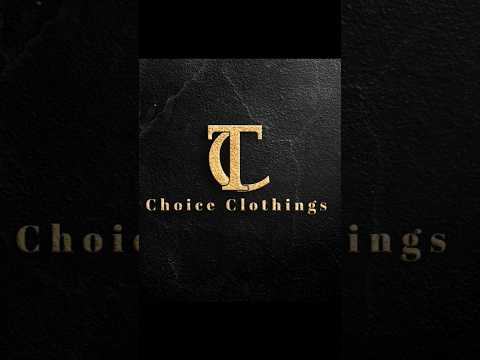 Choice Clothings shopping store name logo design♥️|how to design logo #viral #tranding #short #logo