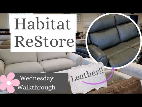 Habitat ReStore Wednesday Walkthrough ~ Sneak Peek at Thursday's Sale Items! #Thrifting #ReStore