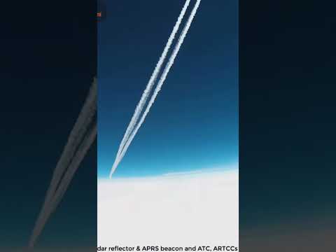 Plane flies by weather balloon at 32,000 ft.