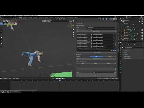 Use of Rokoko Studio Add-on for Blender with rigs from Mixamo and MPFBP, Proof of concept