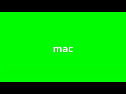 what is the meaning of mac.