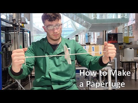 The Paperfuge: Making a Paper Centrifuge – EngBAM
