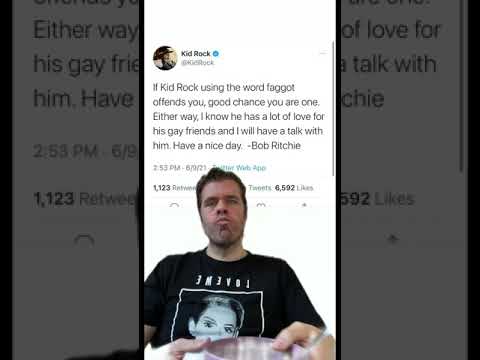 Not Sorry! Kid Rock Defends Use Of Homophobic Slur! REPEATS IT!!!