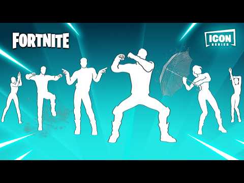 Fortnite's Most HYPED Dances & Emotes in One Video! (Chapter 1 - Chapter 6 )