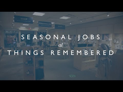 Seasonal Jobs at Things Remembered