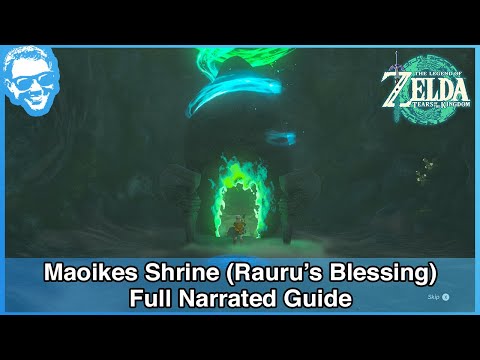 Maoikes Shrine (Rauru's Blessing) - Full Narrated Location Guide - Tears of the Kingdom