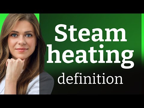 Steam heating | meaning of STEAM HEATING