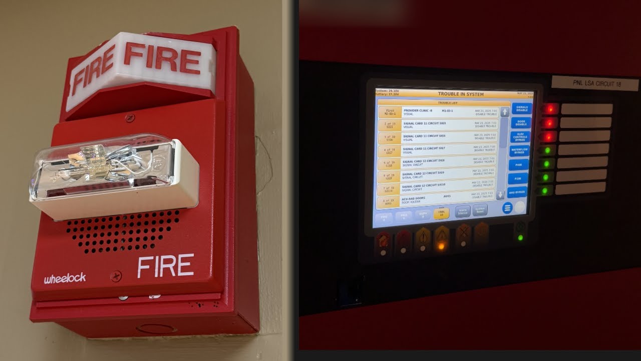 Hospital Fire Alarm Testing | Simplex 4100ES