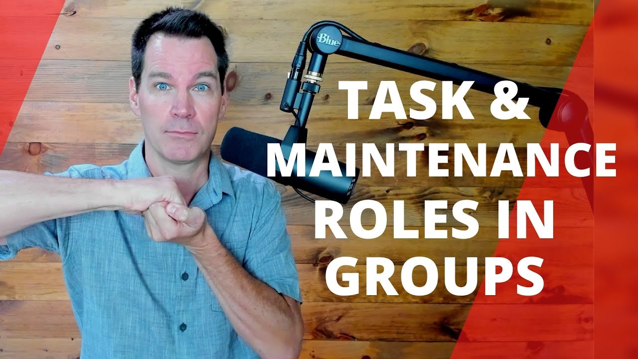 Task Roles and Maintenance Roles in Groups