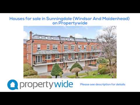 Houses for sale in Sunningdale (Windsor And Maidenhead) on Propertywide