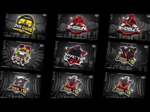 MOTO VLOGGER, GAMER, ASPIRING YOUTUBER LOGO DESIGN SLIDESHOW