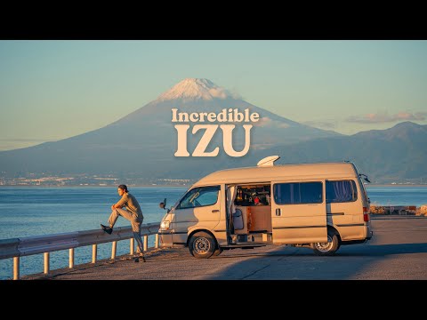 Van life through the incredible Izu Peninsula | Japan off the beaten path