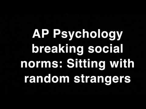 Breaking Social Norms (Psych)