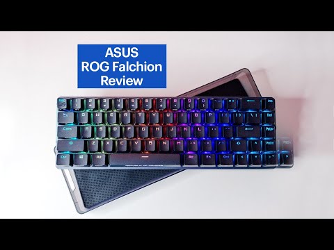 ASUS ROG Falchion Red Wireless Mechanical Gaming Keyboard Review