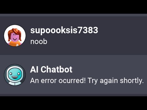 Roblox chat with AI…