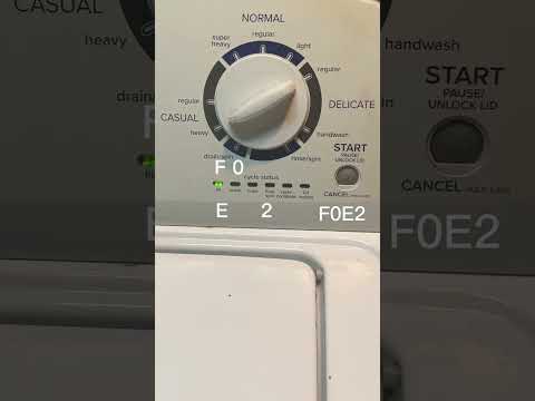 Reading is the error codes for my washing machine #HandsomeOrHandy
