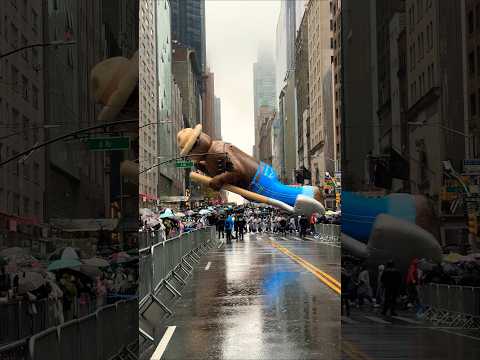 Macy's Thanksgiving day parade 2024 in New York City #newyorkcity #thanksgiving #usa