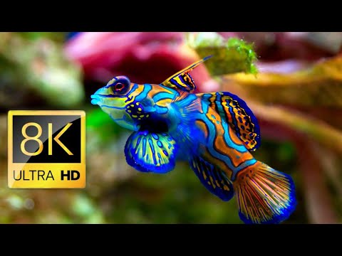 The Colors of the Ocean 8KULTRA HD - The Best 8K Sea Animals for Relaxation & CalmingMusic