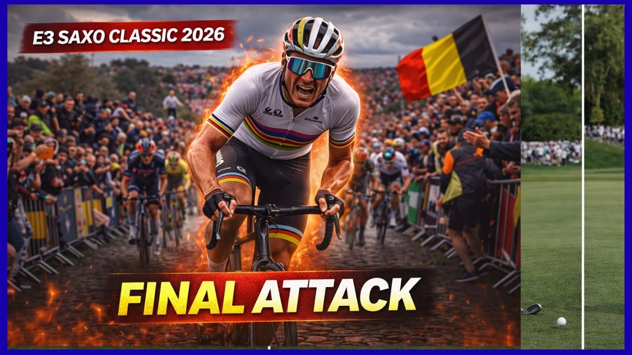 E3 Saxo Classic 2026 🚴 | Brutal Race & Final Attack Moments!