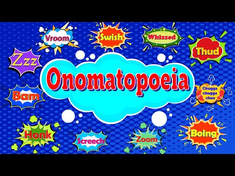 What Is An Onomatopoeia? | Onomatopoeia Examples | Onomatopoeic Words for Kids