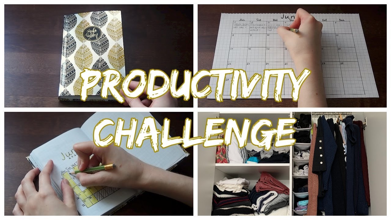30 DAY PROCRASTINATION & PRODUCTIVITY CHALLENGE