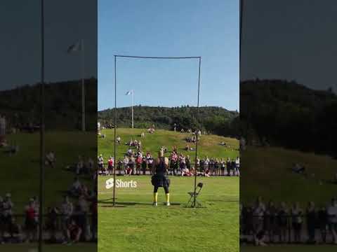 World Record 56lbs Weight over Bar Highland Games Oban Argyll Scotland 2021Vladislav Tuláček