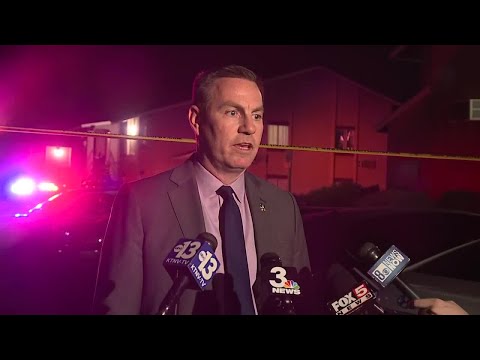 [FULL BRIEFING] Metro police investigating homicide at Desert Inn Road apartment