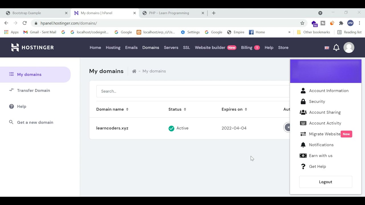 Bootstrap Collapsing Sidebar Menu | Responsive Right Sidebar  menu in Bootstrap | Learn Coding